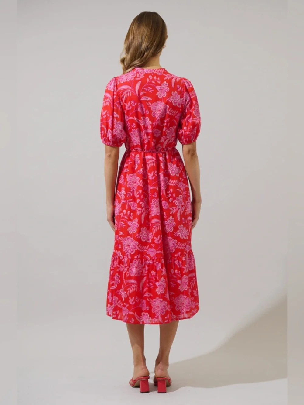 Sugarlips | Dresses | Nwt Sugarlips Aria Floral Beth Button Down Midi ...